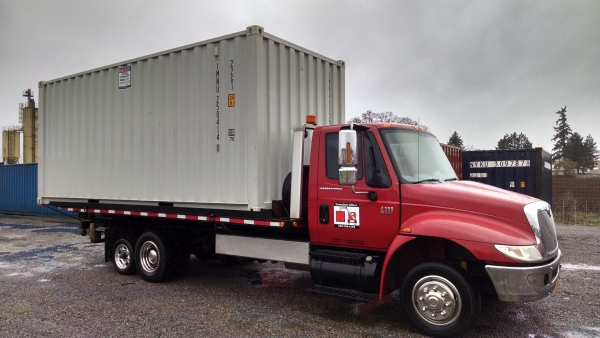 Container Lifters NW - Container delivery service, Loaded containers on ...