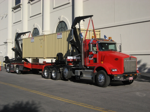 Container Lifters NW - Container delivery service, Loaded containers on ...
